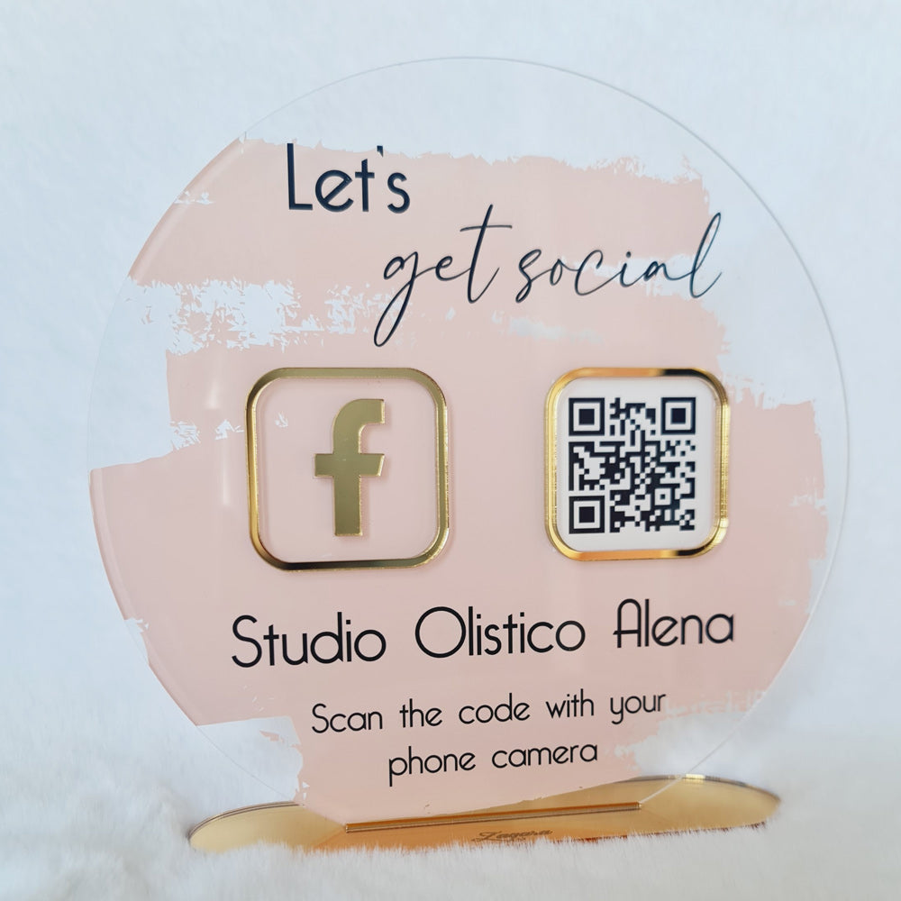 Totem social media qr code Ring – Zagara Eventi D'Autore